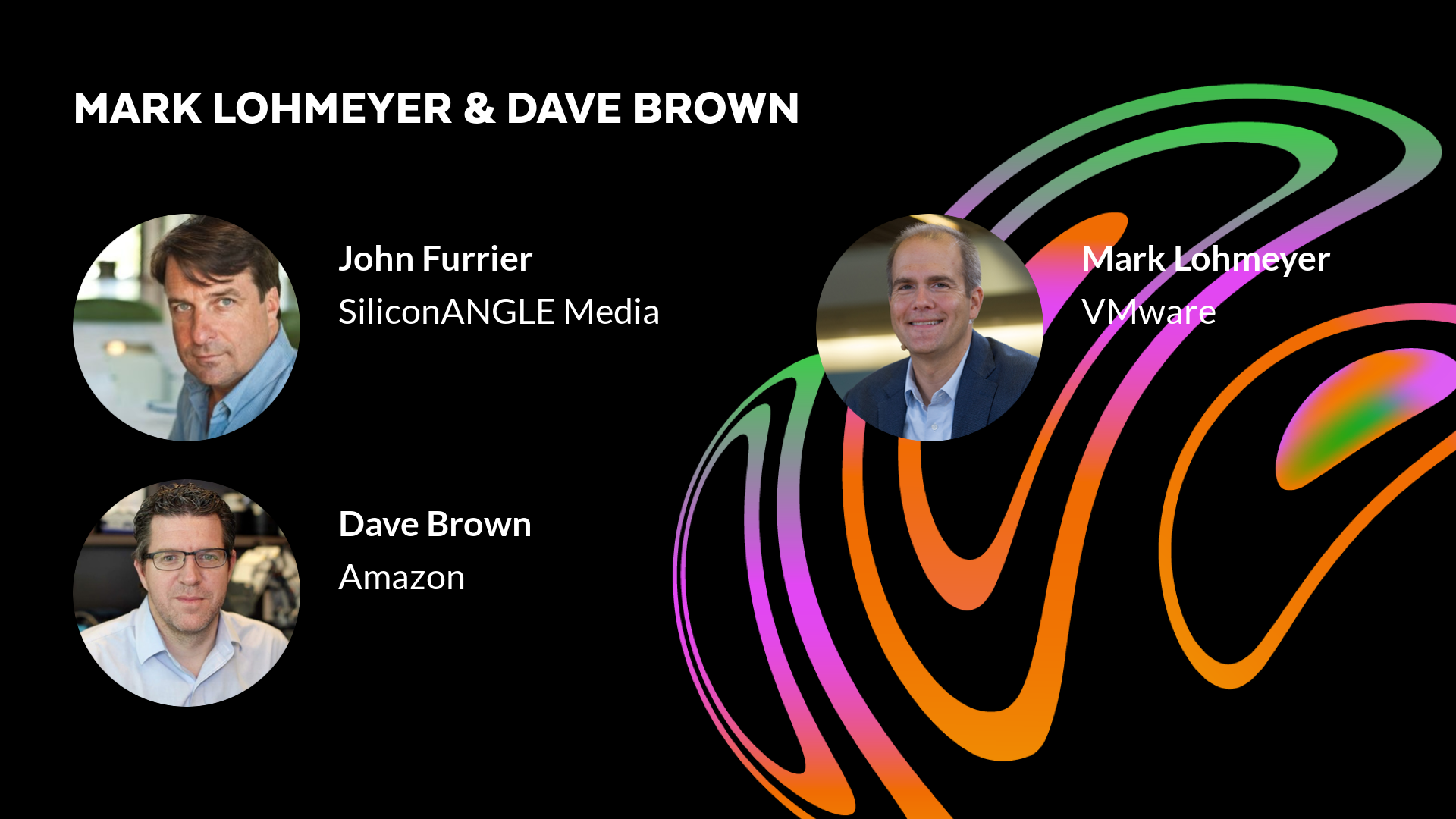 theCUBE Virtual at re:Invent 2020 | Mark Lohmeyer & Dave Brown