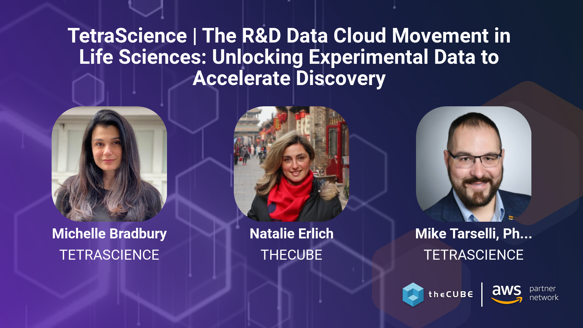 AWS Startup Showcase Q2: AI, Security, & Life Sciences | TetraScience | The R&D Data Cloud ...